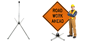 Diamond Road Signs | Yellow And Orange Road Diamond Sign